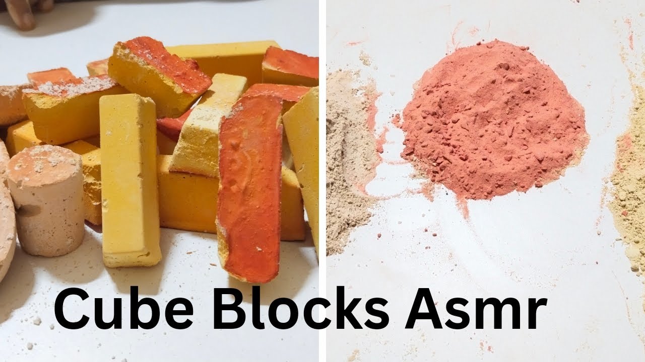 Cube Blocks Asmr|Asmr video|Crushing Asmr|Asmr relaxing - YouTube