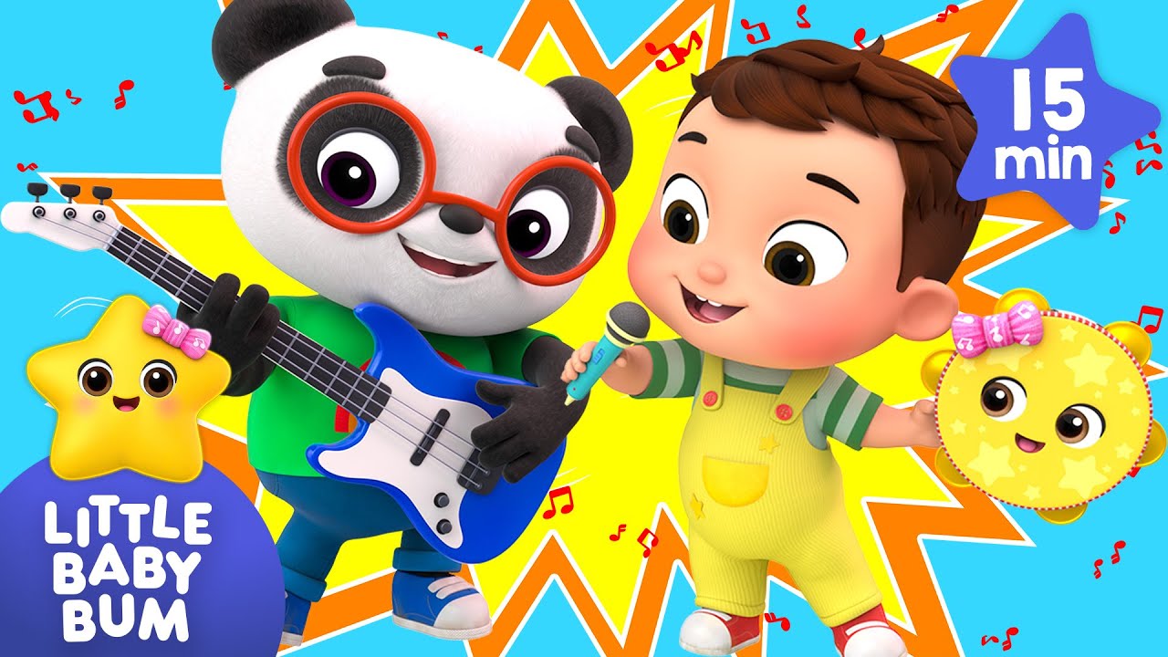 Play Sounds with Baby Max! - Making Music | 15 mins of Playtime Songs ...