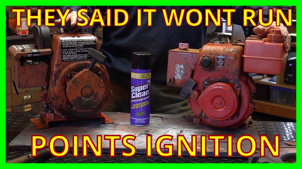 THEY SAID IT WONT RUN! ~ SET-UP & DIAGNOSE POINTS IGNITION - Old 70's ...