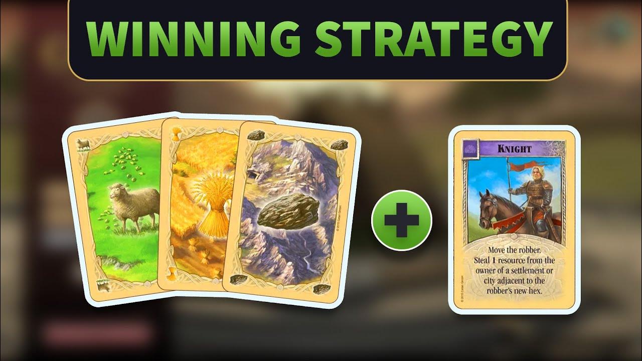 Catan Universe Winning strategy - Oer, Grain, Wool and Knight ...
