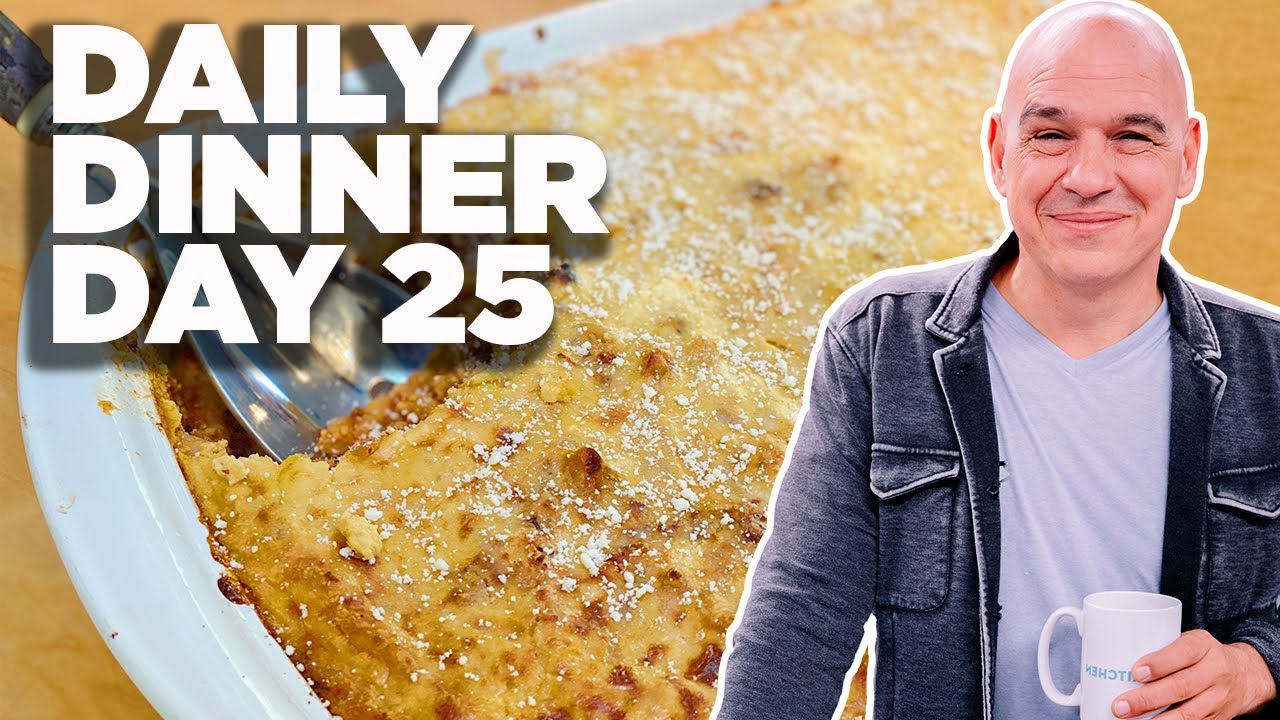 Holiday Pasta Bake (Pasticcio-ish) Day 25 | Daily Dinner with Michael ...