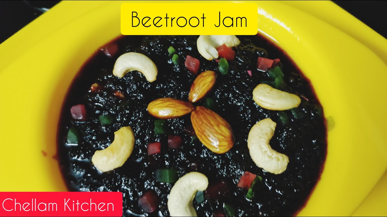 Beetroot Jam | Home made | Chellam Kitchen - YouTube