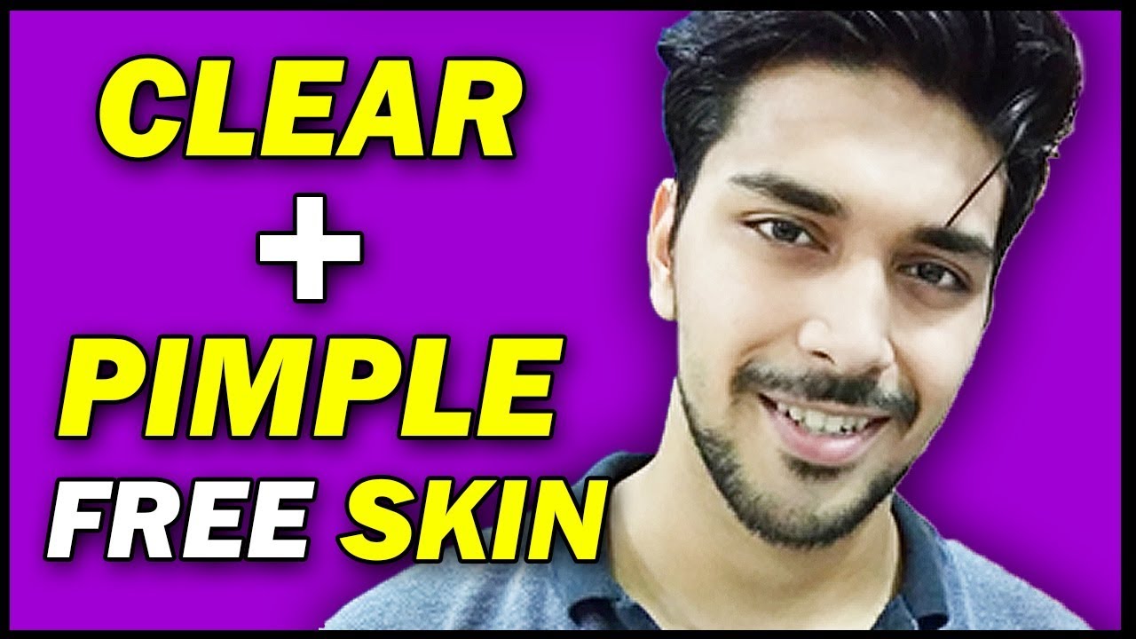 How To Get CLEAR GLOWING SKIN Naturally For Men ! Skin Care Tips - YouTube