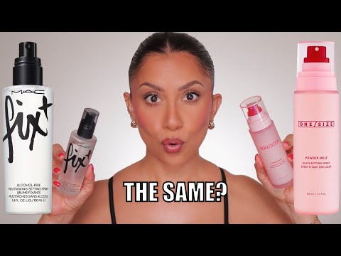 I Tested MAC Fix+ vs. ONE/SIZE Setting Spray | Which is Better?