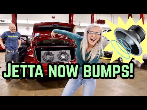 INSTALLING SUBS IN MY VOLKSWAGEN JETTA - A vlog