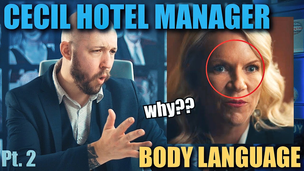 Body Language Analyst REACTS to the Cecil Hotel Manager's UNNERVING ...