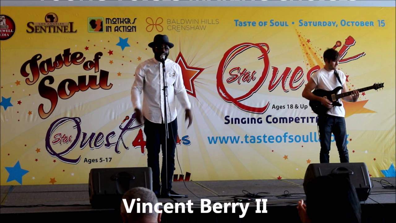 Vincent Berry II Taste of Soul Audition - YouTube