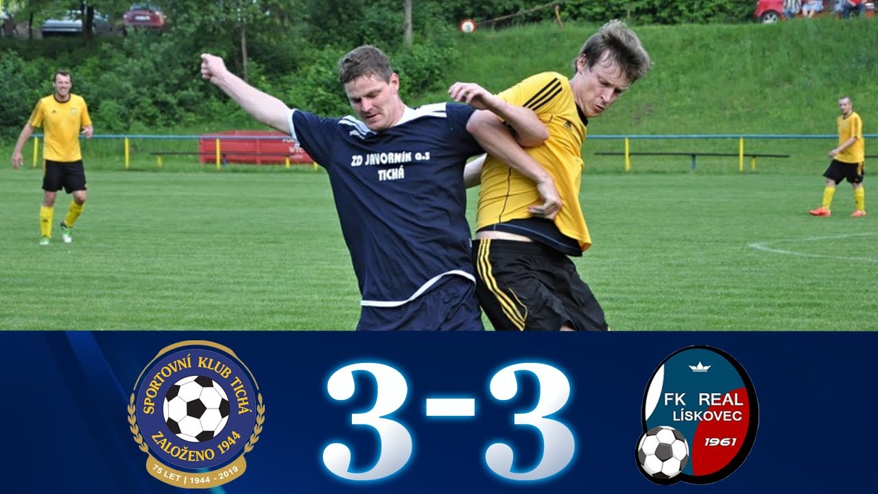 SK Tichá vs. FK Real Lískovec | 13.10.2019 - YouTube