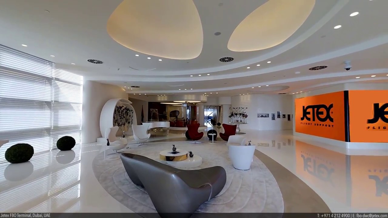 Jetex FBO Terminal Dubai Walk-through - YouTube
