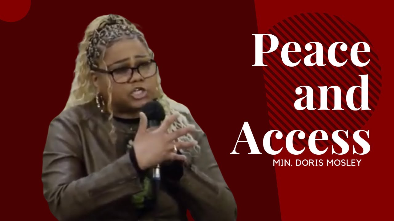 Sunday Service 3 9 25 Mon Doris Mosley Peace and Access - YouTube