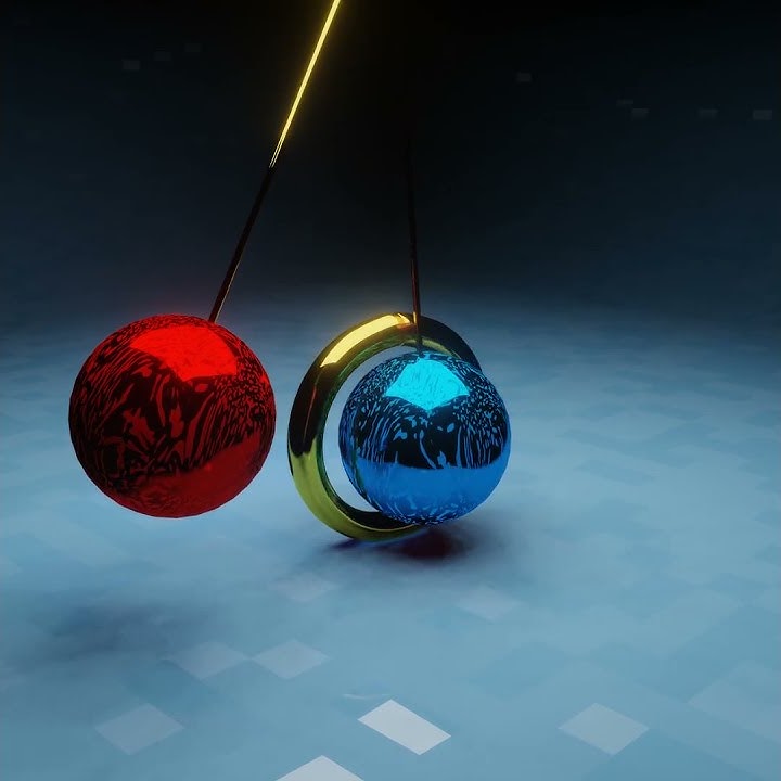 Ball swinging loop animation [Blender] #Blender #looping - YouTube
