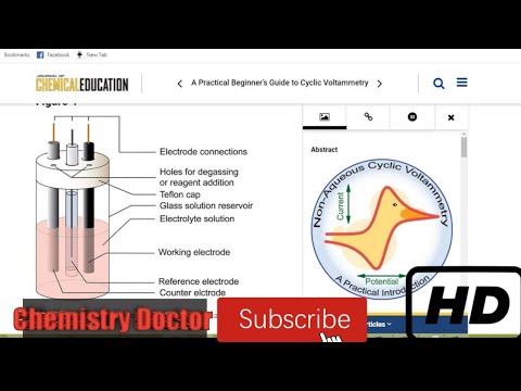 Complete Guide to Cyclic Voltammetry | Part 2 - Beginner's Tutorial ...