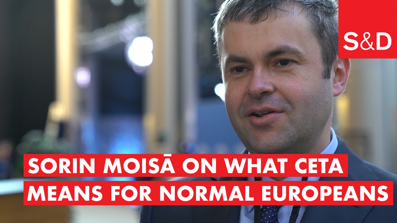 Sorin Moisă on what CETA Means for Normal Europeans - YouTube