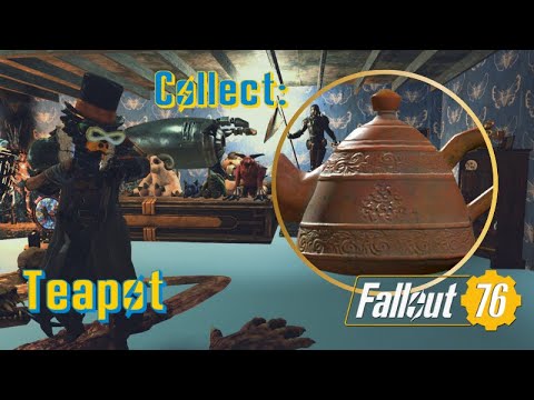 Collect: Teapot (Vault 63 Atrium) | Fallout 76 Challenge - YouTube