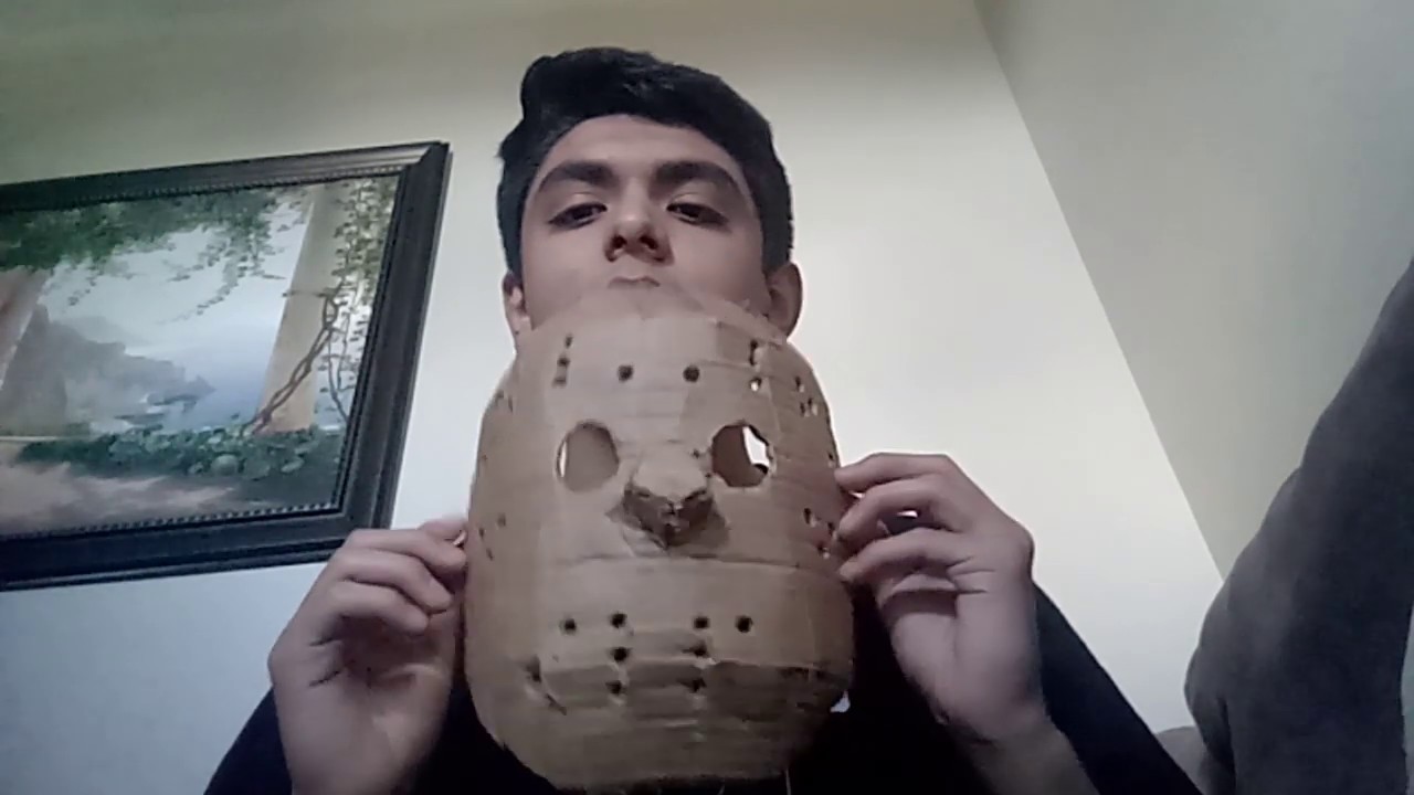 Kevin Melendez almost done with the antboy mask and making Jason ...