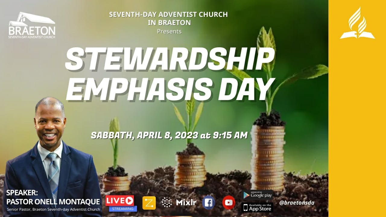 Stewardship Emphasis Day || Pastor Onell Montaque - YouTube
