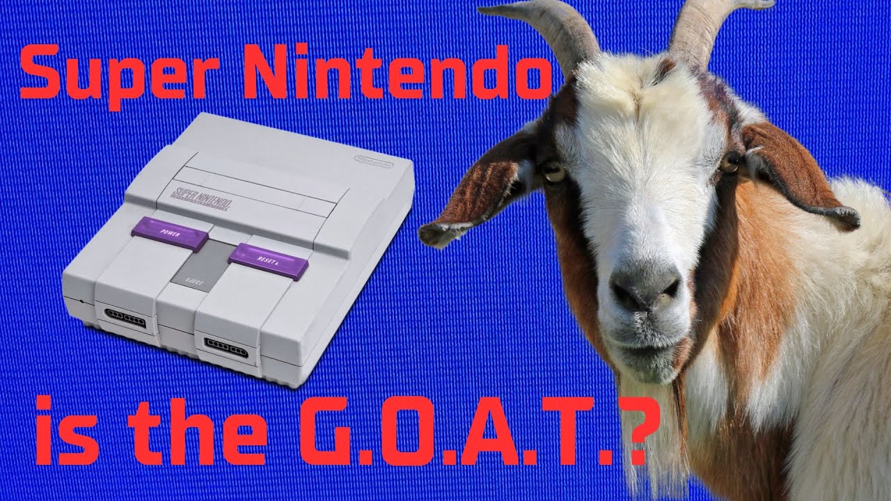Super Nintendo Is The GOAT - YouTube