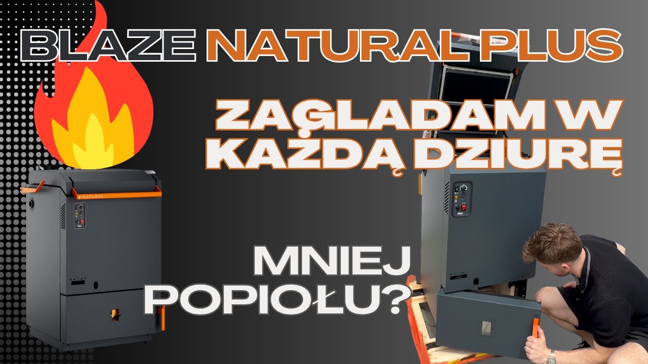 Kocioł Blaze Natural plus 25 kW opinia - YouTube