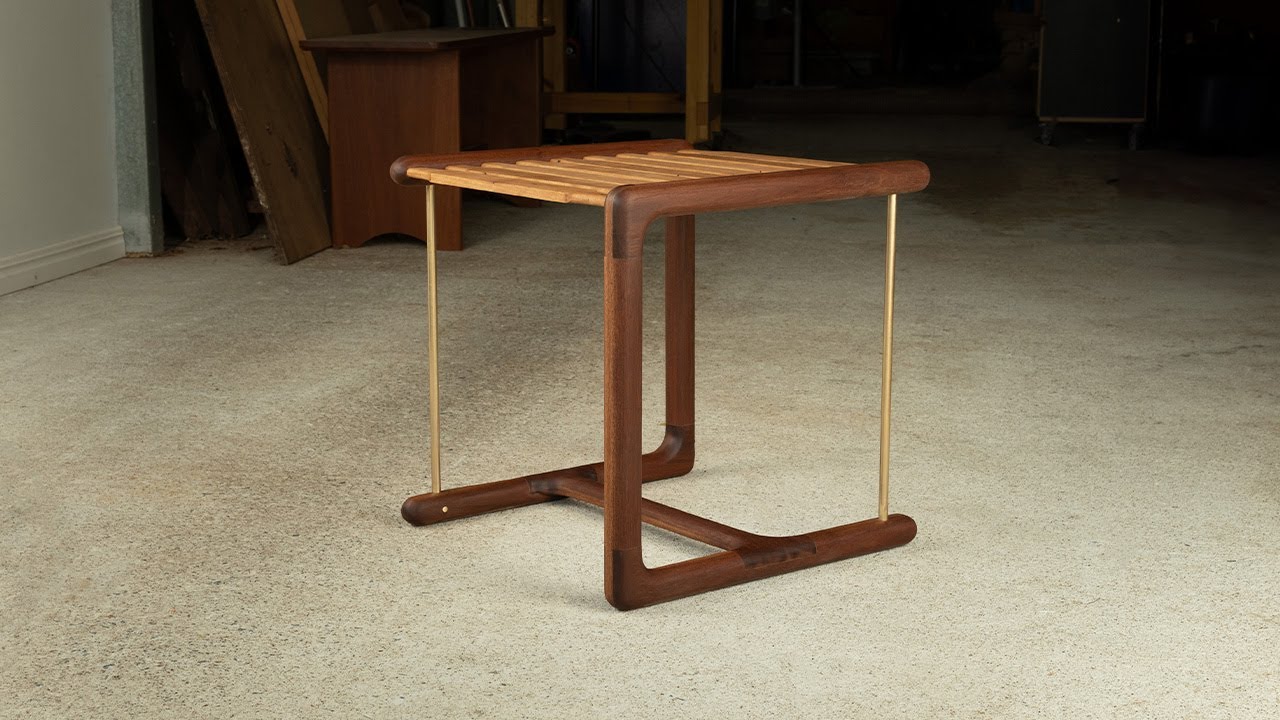 Most Versatile Piece of Furniture? Building an Interesting Timber Stool ...