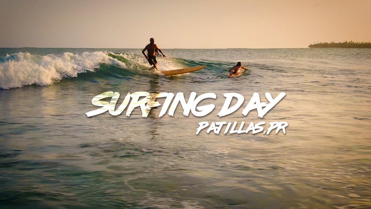 Surfing Day - Guardarraya Beach, Patillas, Puerto Rico - YouTube