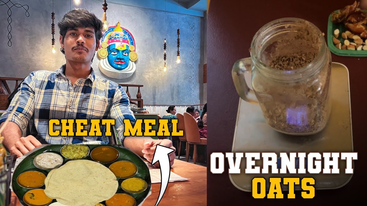 Over night oats recipe || Cheat meal 😋 || New room new set up 💥 - YouTube