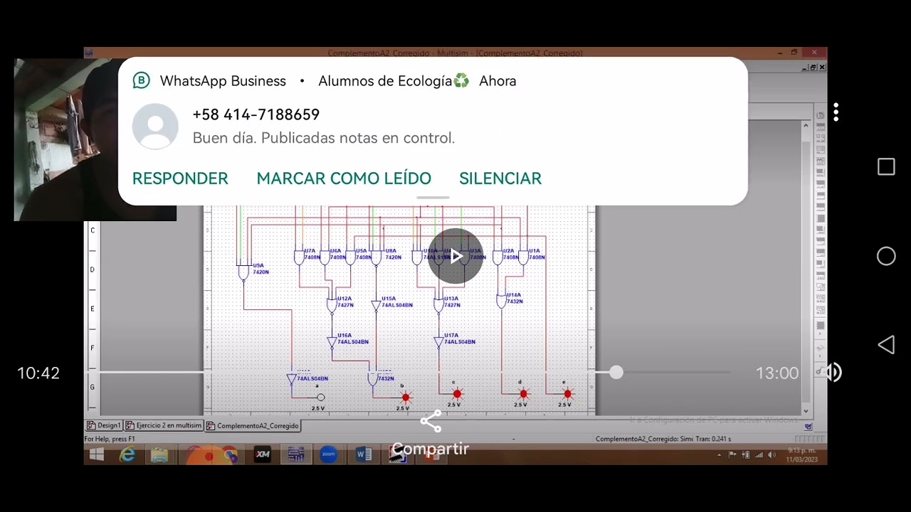 explicación de un circuito con complemento a 2 - YouTube