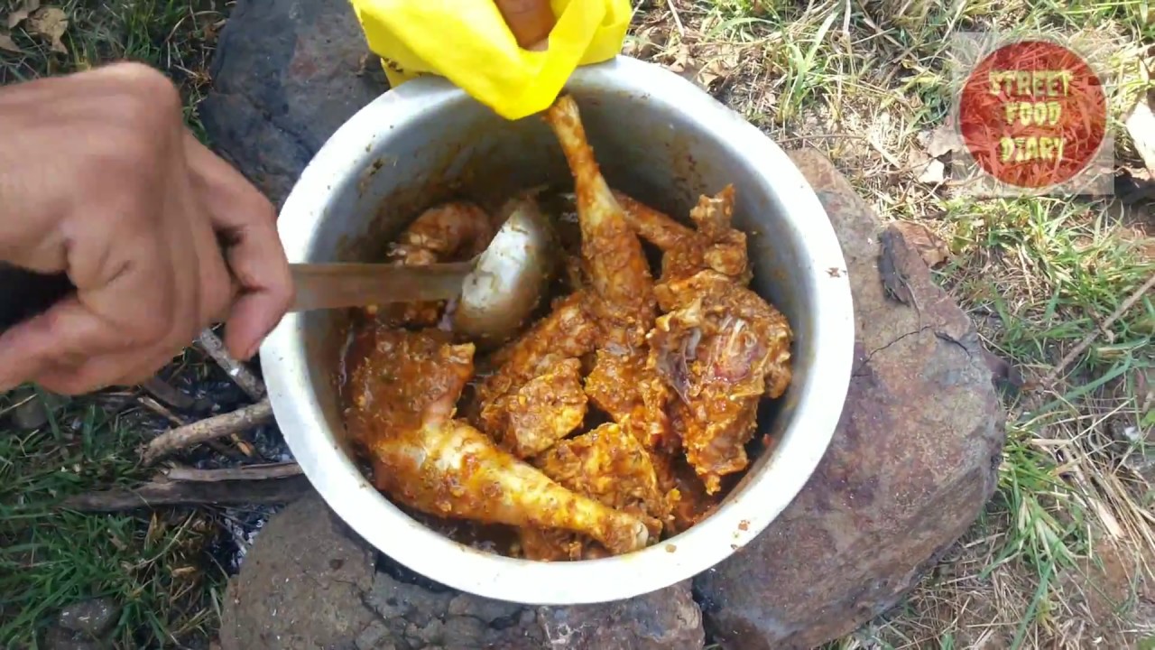 Country Chicken Prepared at my village |traditional food | Village Food ...