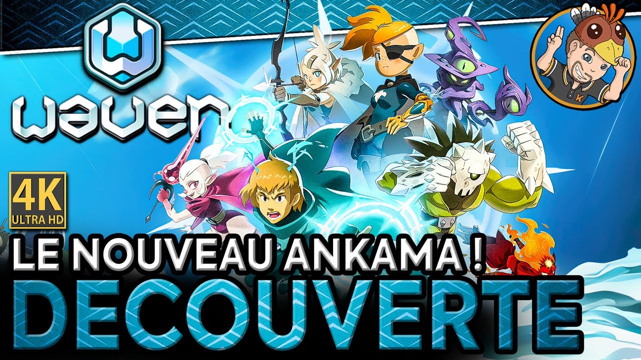 WAVEN 🕹️Le Nouveau Jeu D'Ankama ! 🎥 DÉCOUVERTE 4K - YouTube