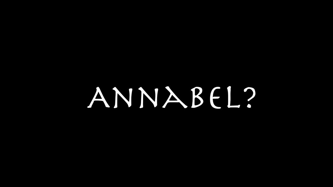 Annabel? | A Short Horror Film - YouTube