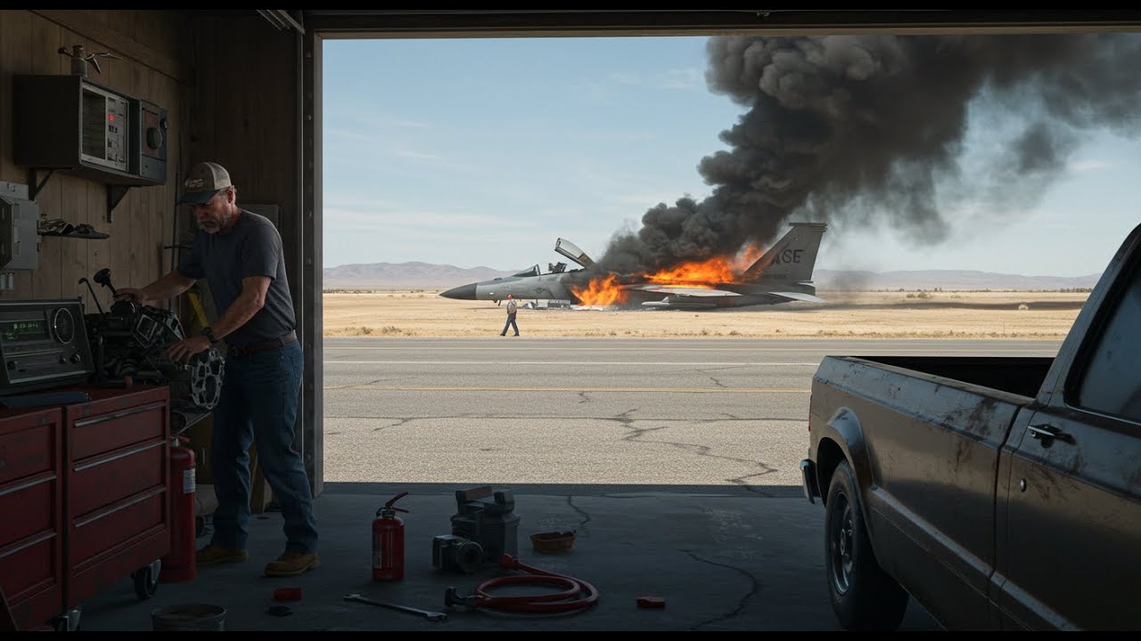 Single Dad Pulled a Pilot From a Burning Jet — Then Froze When He Saw ...