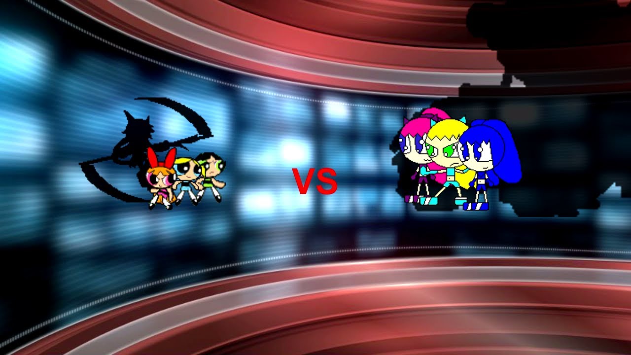 MUGEN 1.1 - Buttercup, Bubbles, Blosson vs Sago, Zago, Shago - YouTube