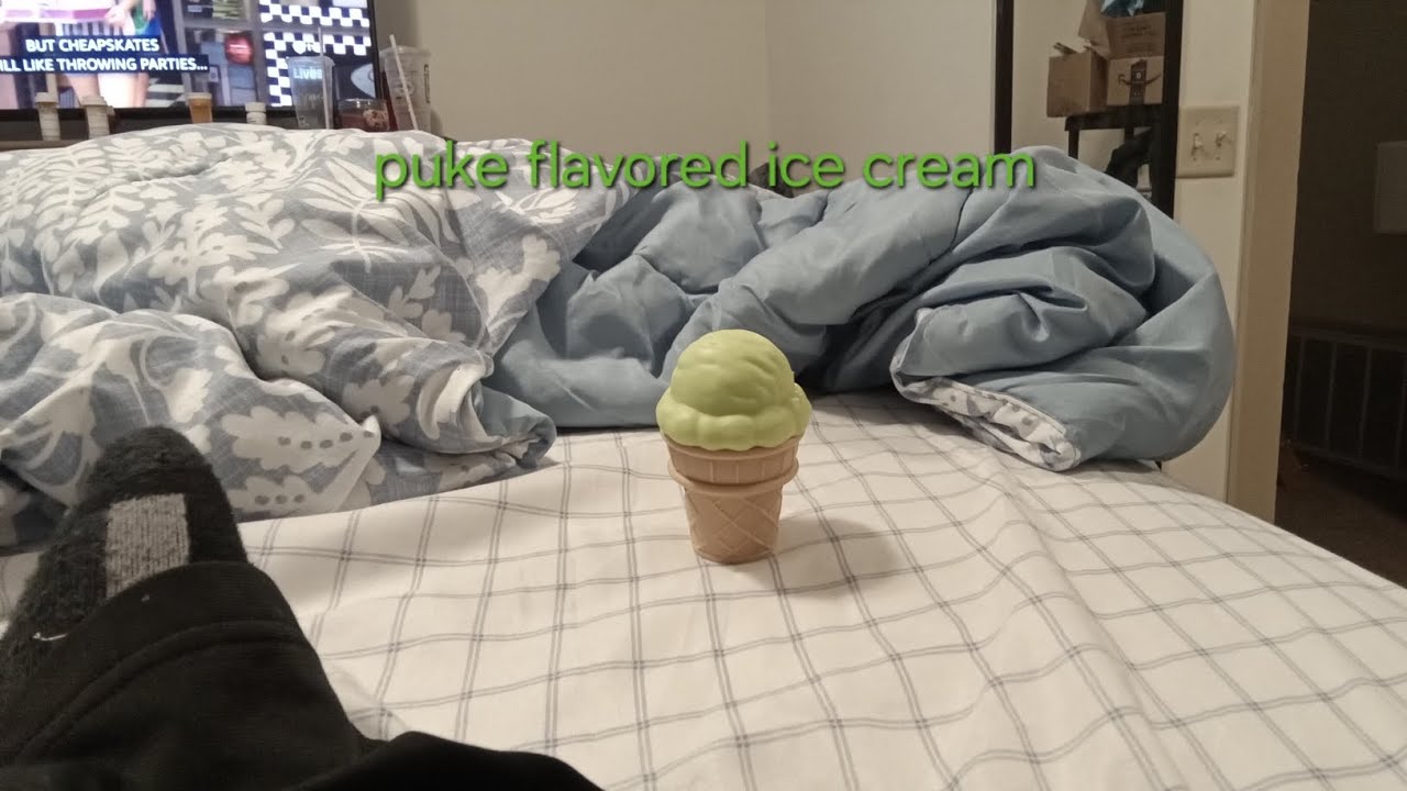puke Flavored ice cream behind the scenes - YouTube