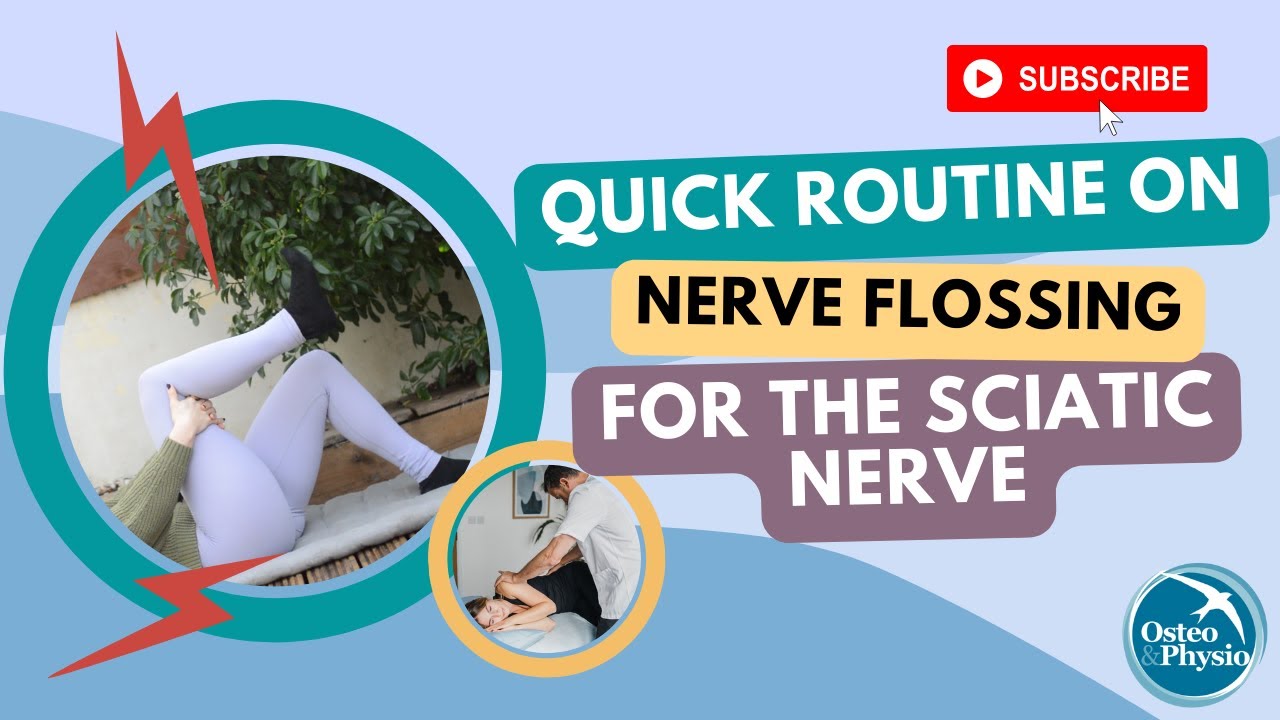 Quick routine on nerve flossing for the sciatic nerve | 2 minute ...