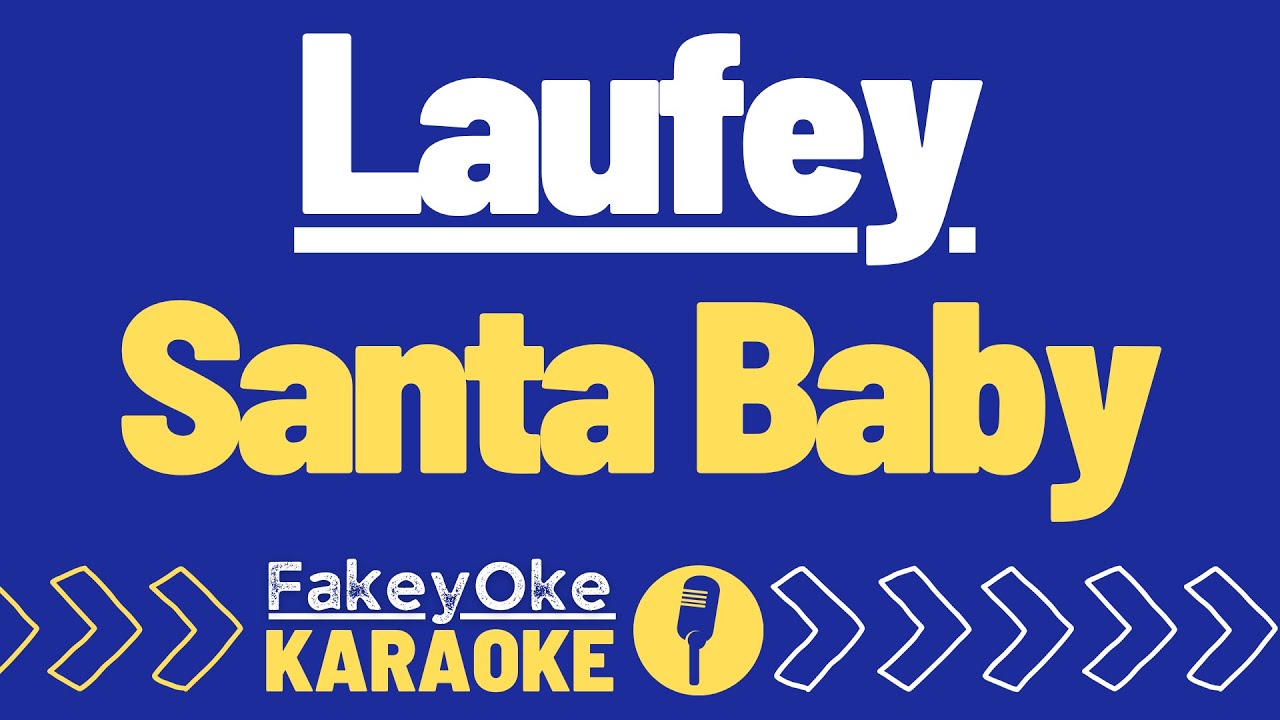 Laufey - Santa Baby [Karaoke] - YouTube