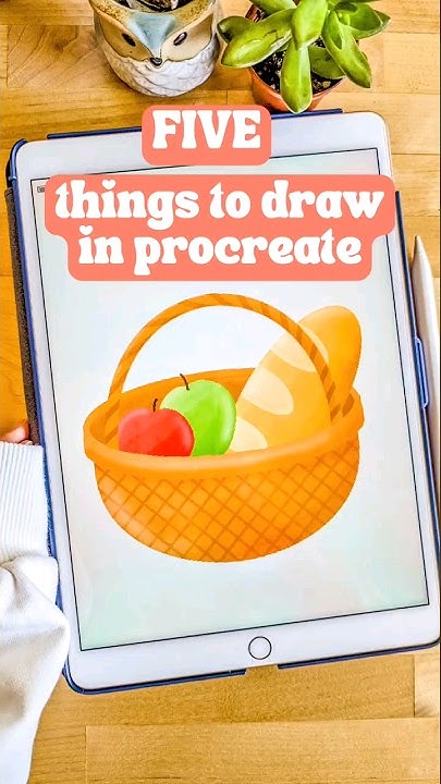 Five Things to Draw in Procreate #shorts #procreate - YouTube