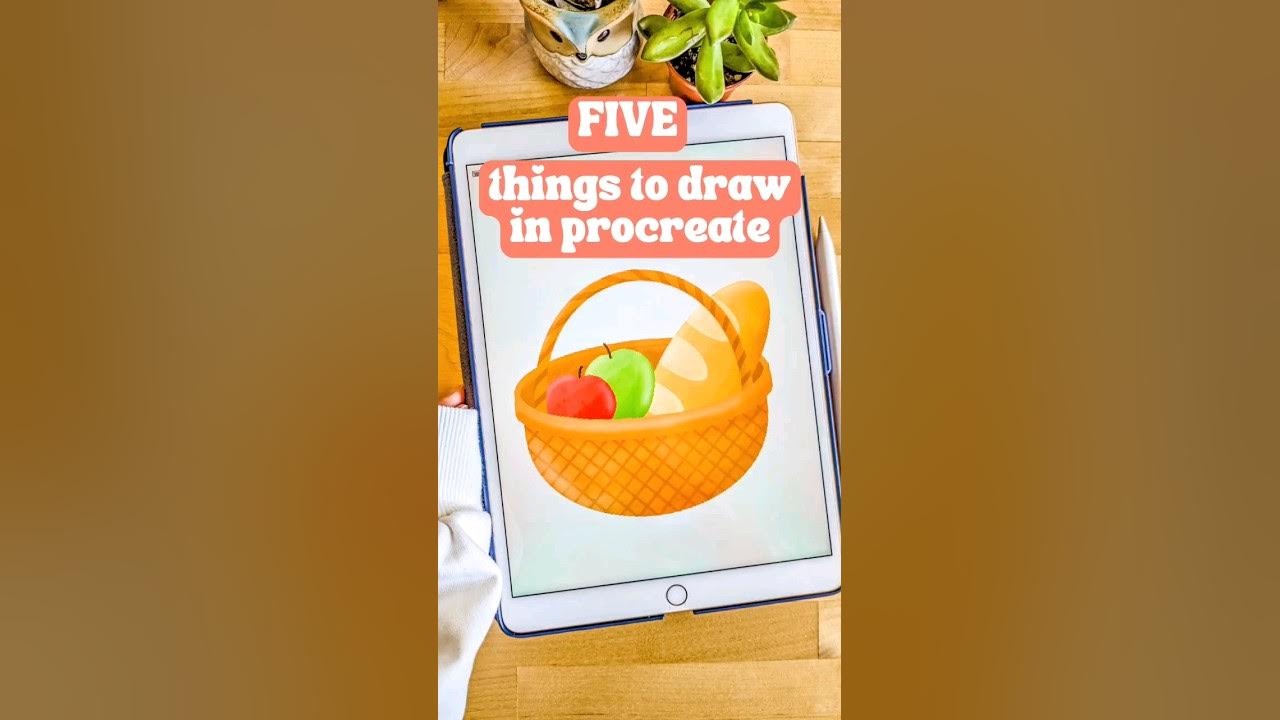 Five Things to Draw in Procreate #shorts #procreate - YouTube