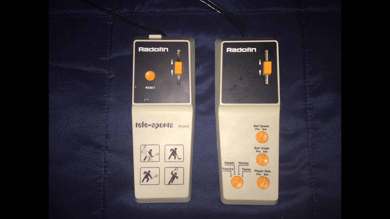 I bought a 1977 Coleco/Radofin Tele-Sports Mini TV Game - YouTube