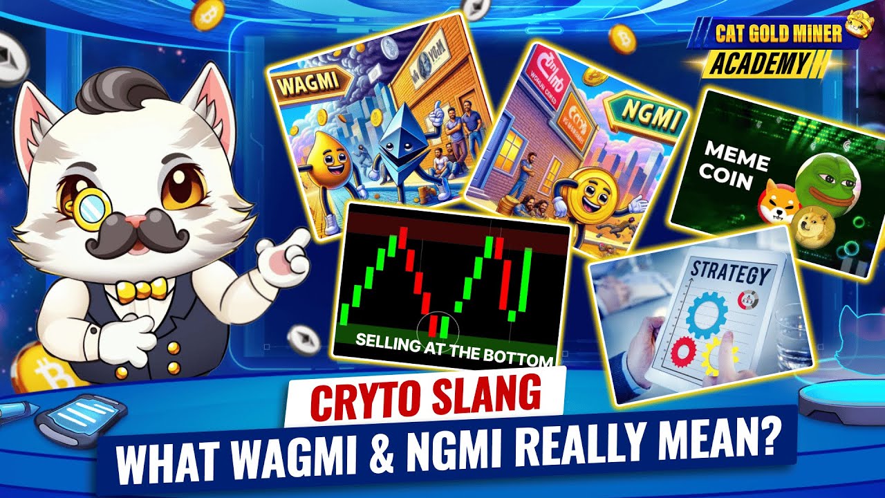 Crypto Slang: What WAGMI & NGMI Really Mean ⚡️CAT GOLD MINER ACADEMY ...