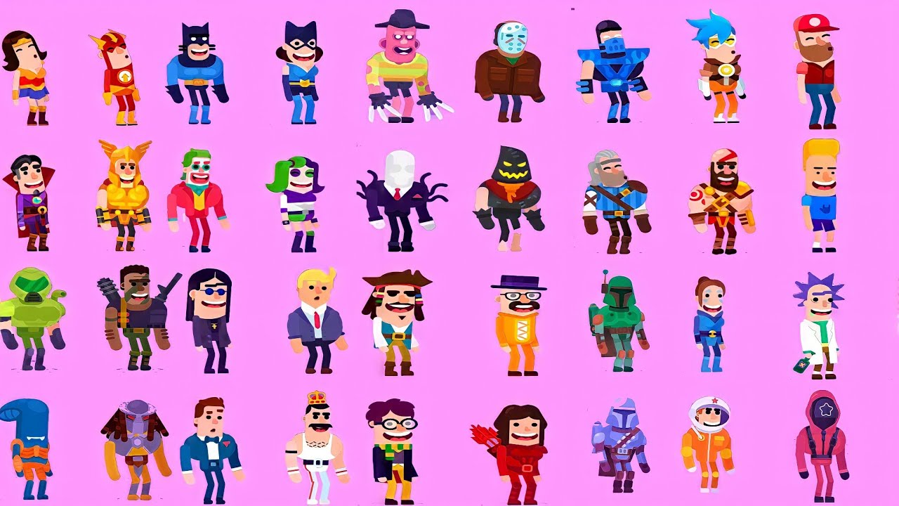 Save The Masters All Characters Unlocked. Gameplay - YouTube