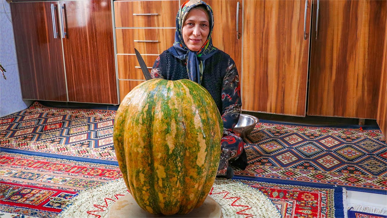 Cooking IRAN Delicious KADOO ( pumpkin ) - کدوی خوشمزه ایرانی - YouTube