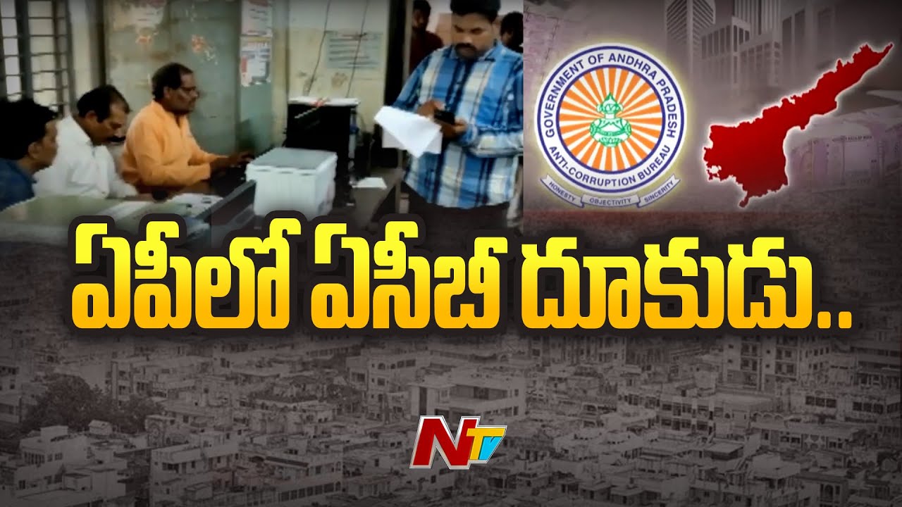 ఏపీలో లంచగొండులకు చుక్కలు చూపిస్తున్న ఏసీబీ | ACB Raids in AP | Ntv - YouTube