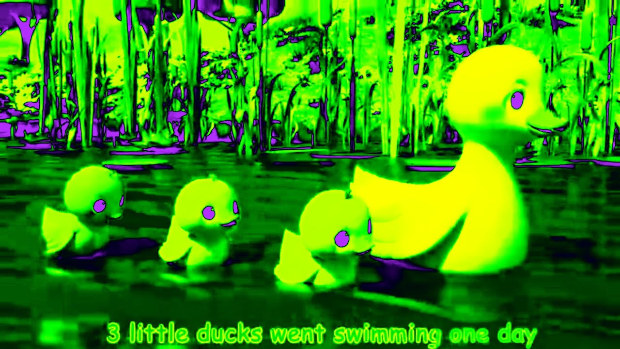 Three Little Ducks came back ( Five Little Ducks Song) Sponsored by ...