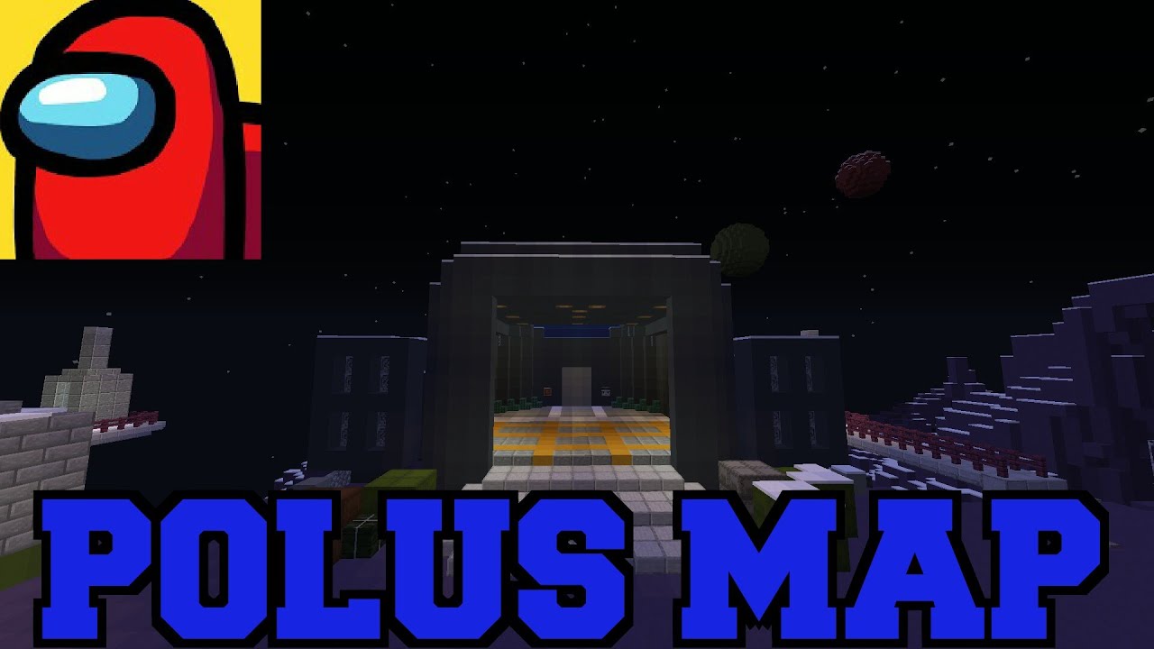 Among Us Polus Map in Minecraft - YouTube