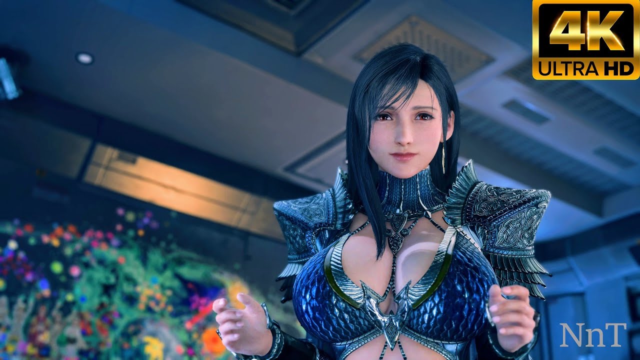 Tifa Rogue Vs Aerith Knight (#12) Final Fantasy 7 Remake (4K UHDR) - YouTube