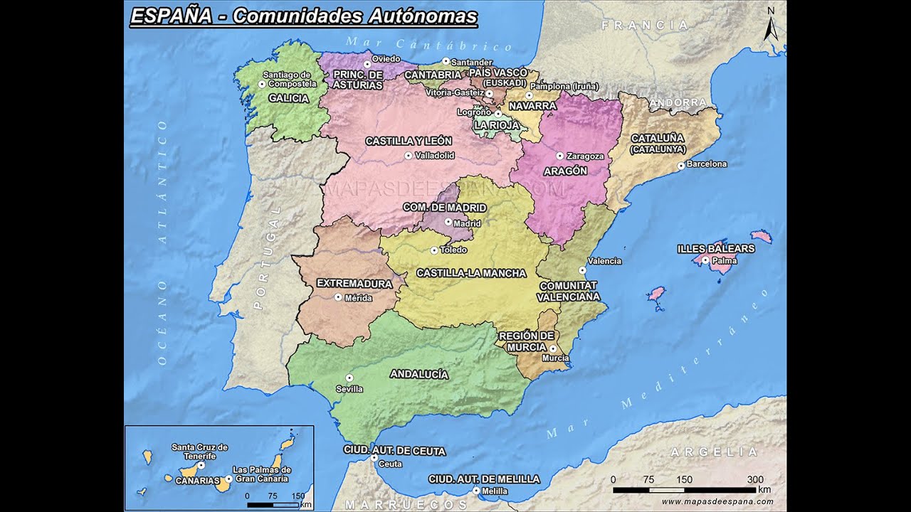 Comunidades Autónomas de España, cuándo y cómo se formaron - YouTube