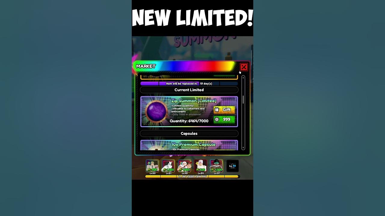New Limited Zip Summon in ASTD X! - YouTube