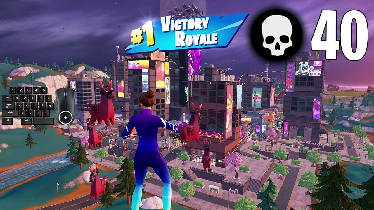 40 Elimination Solo vs Squads Win (Fortnite Chapter 4 Season 2) - YouTube