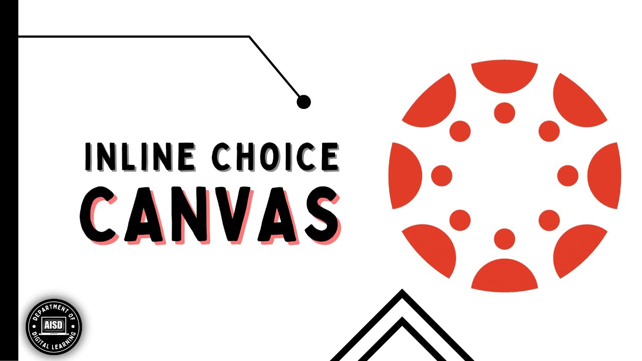 Inline Choice - Canvas - YouTube