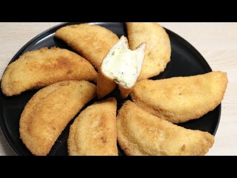 CHAUSSON AU FROMAGE FACILE (CUISINERAPIDE) - YouTube