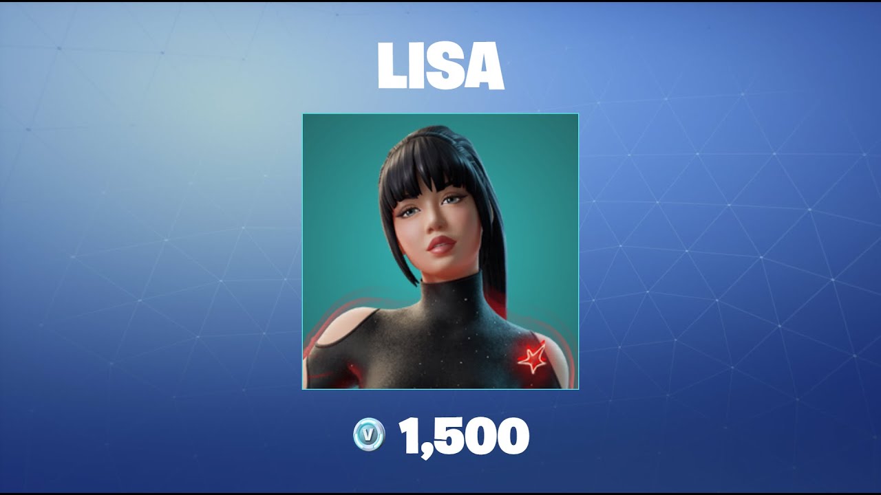 LISA | Fortnite Outfit/Skin - YouTube